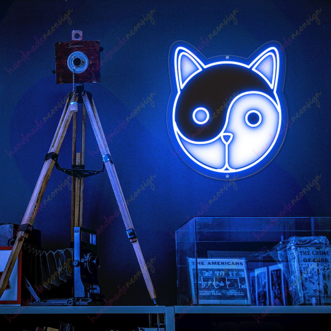 Yin Yang Kitty Cat Neon Sign Yin Yang Cats Neon Sign Cat Neon Sign ...