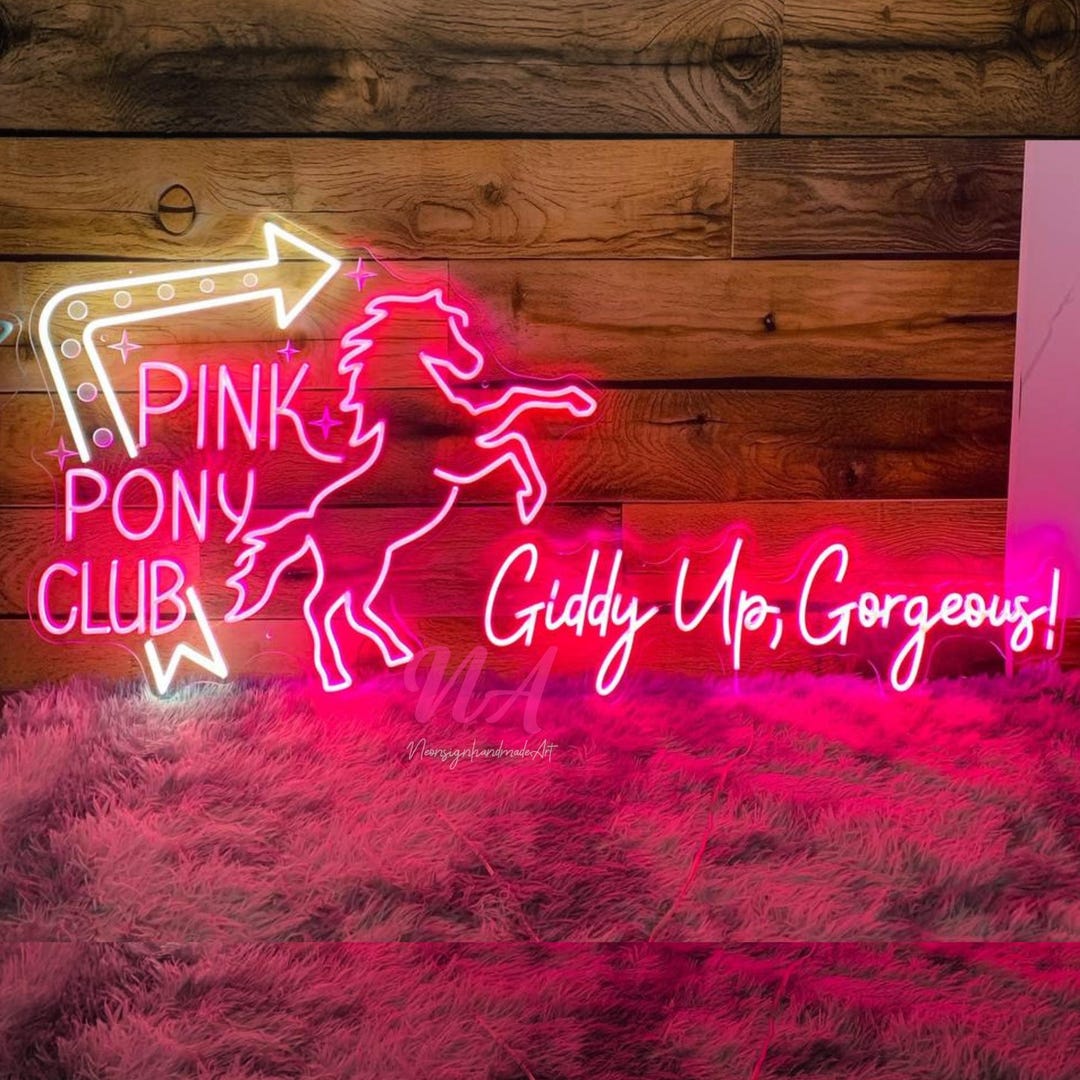 Custom Name LED Neon Sign: Personalized Home Decor, Business Logo - Etsy