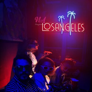 Los Angeles Neon Sign: Custom City Skyline, LA Bar Decor - Etsy
