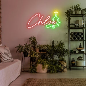 Custom Name Neon Sign: Personalized LED Light Decor - Etsy