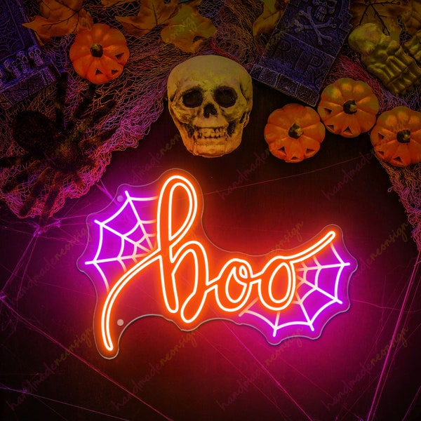 Halloween Lighted Sign - Etsy
