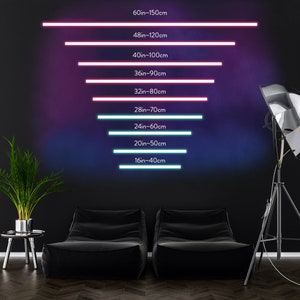 Distorted Smile Face Neon LED Sign: Custom Multi-color Wall Art - Etsy