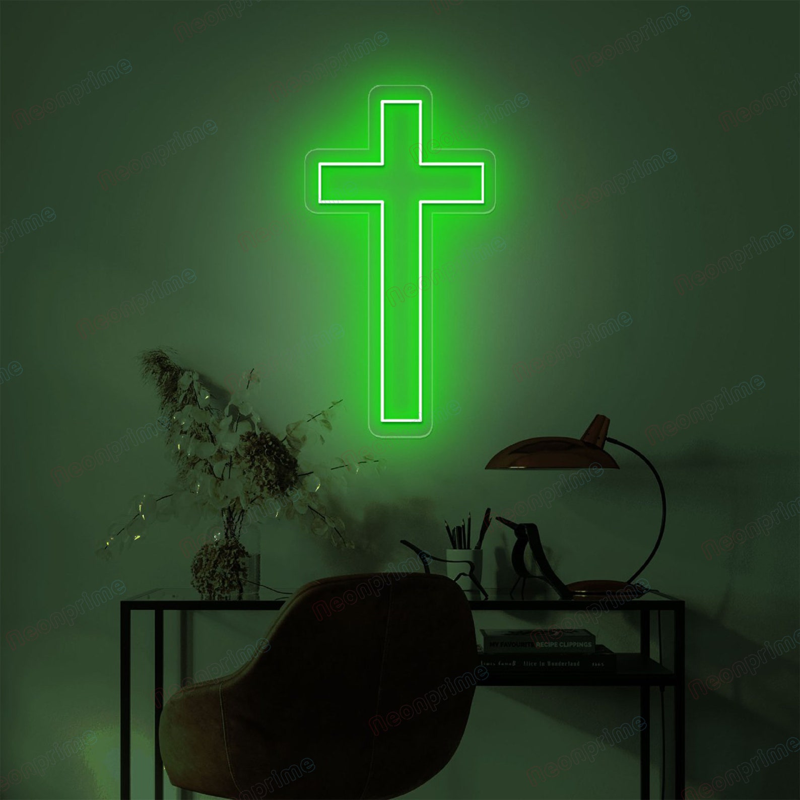 Cross Jesus LED Neon Sign Home Decoration Flex Silicone - Etsy