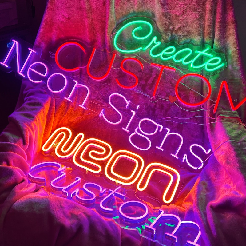 Custom Neon Sign - Etsy