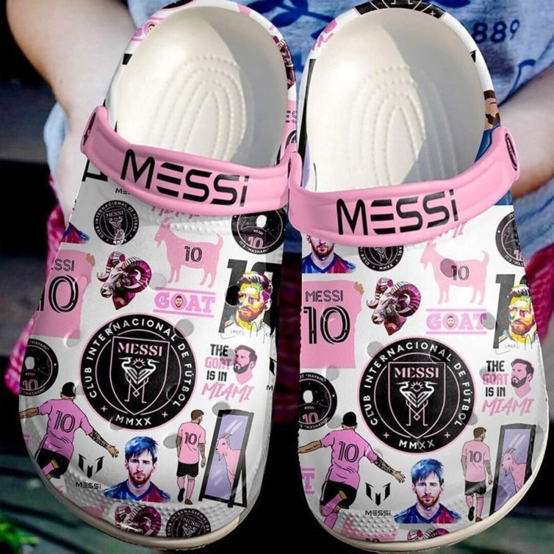 Lionel Messi Clogs Crocs Lionel Messi Football Soccer Sport - Etsy