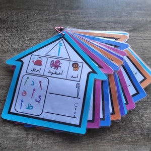 Alphabets House, Arabic Letters Practice Booklet, Arabic Alphabet ...