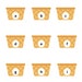 Cupcake Alphabet, Printable Matching Activity, 26 Letters From A-Z ...