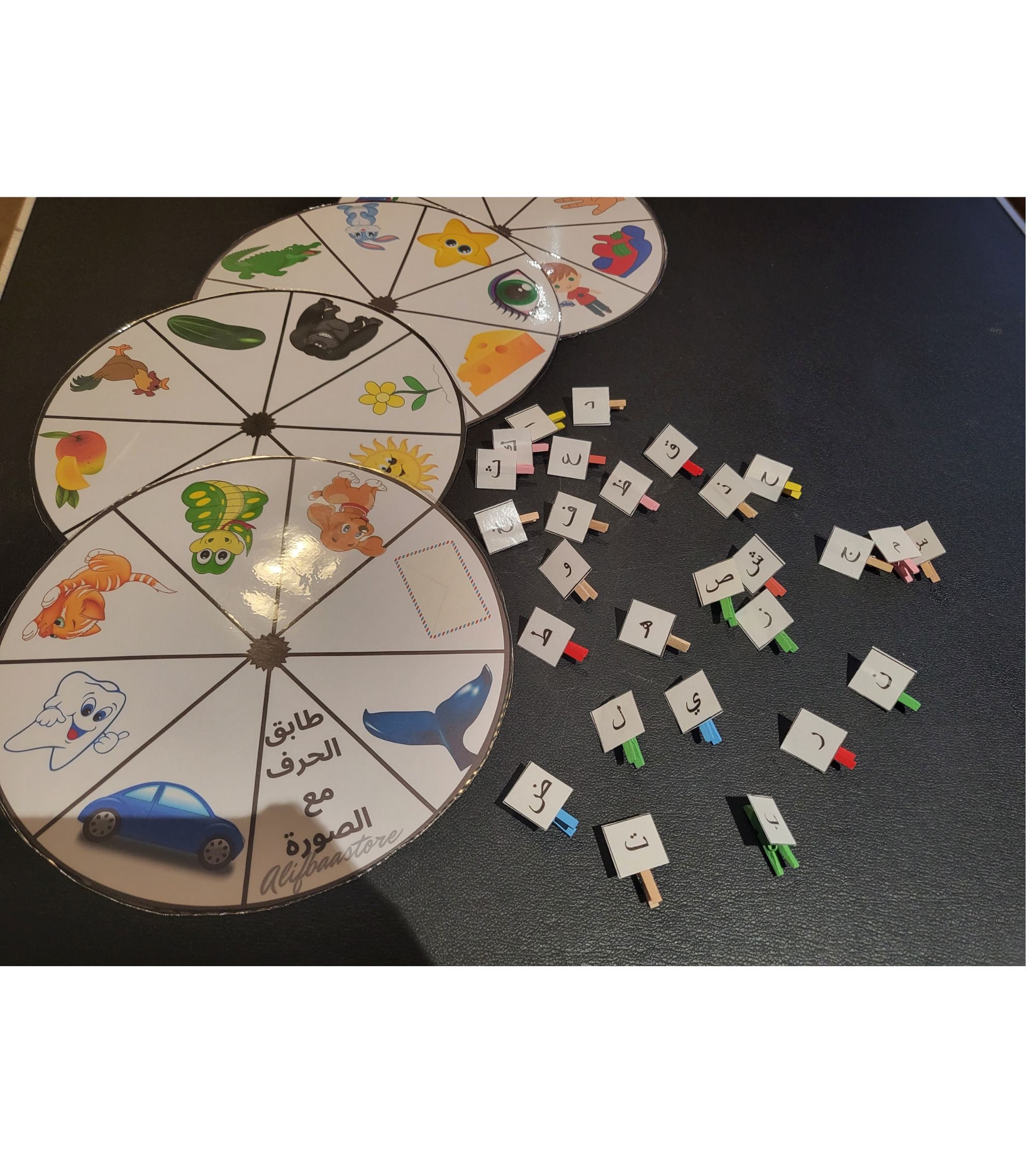 Arabic Alphabet Wheel, Learn and Play With Alphabet - Etsy Australia