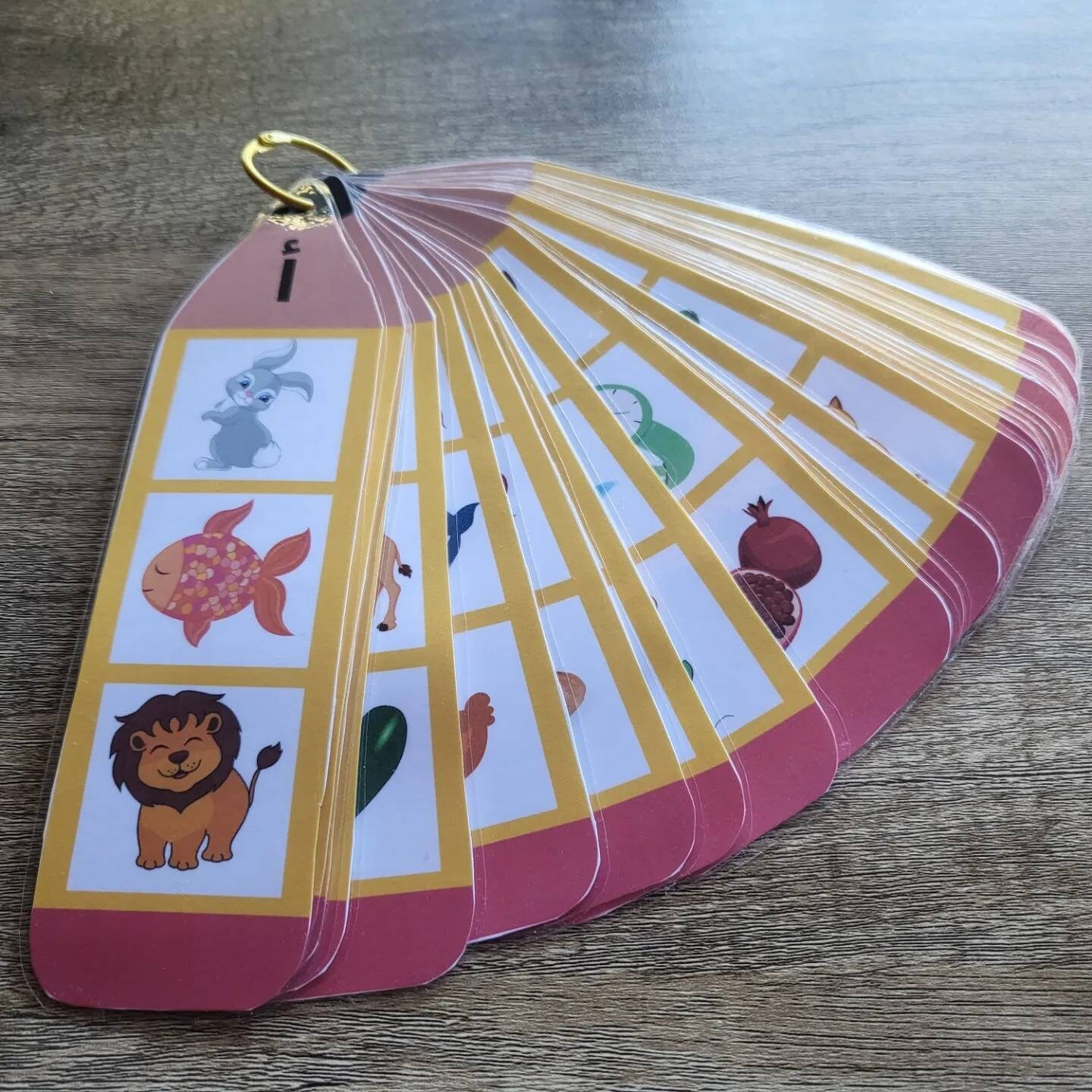 Arabic Beginning Sounds Clip Pencils, Arabic Alphabet, Phonics Activity ...