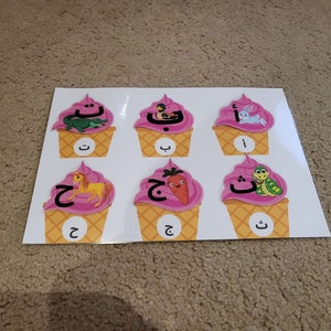 Arabic Alphabet, Printable Matching Activity, 28 Letters, Preschool ...