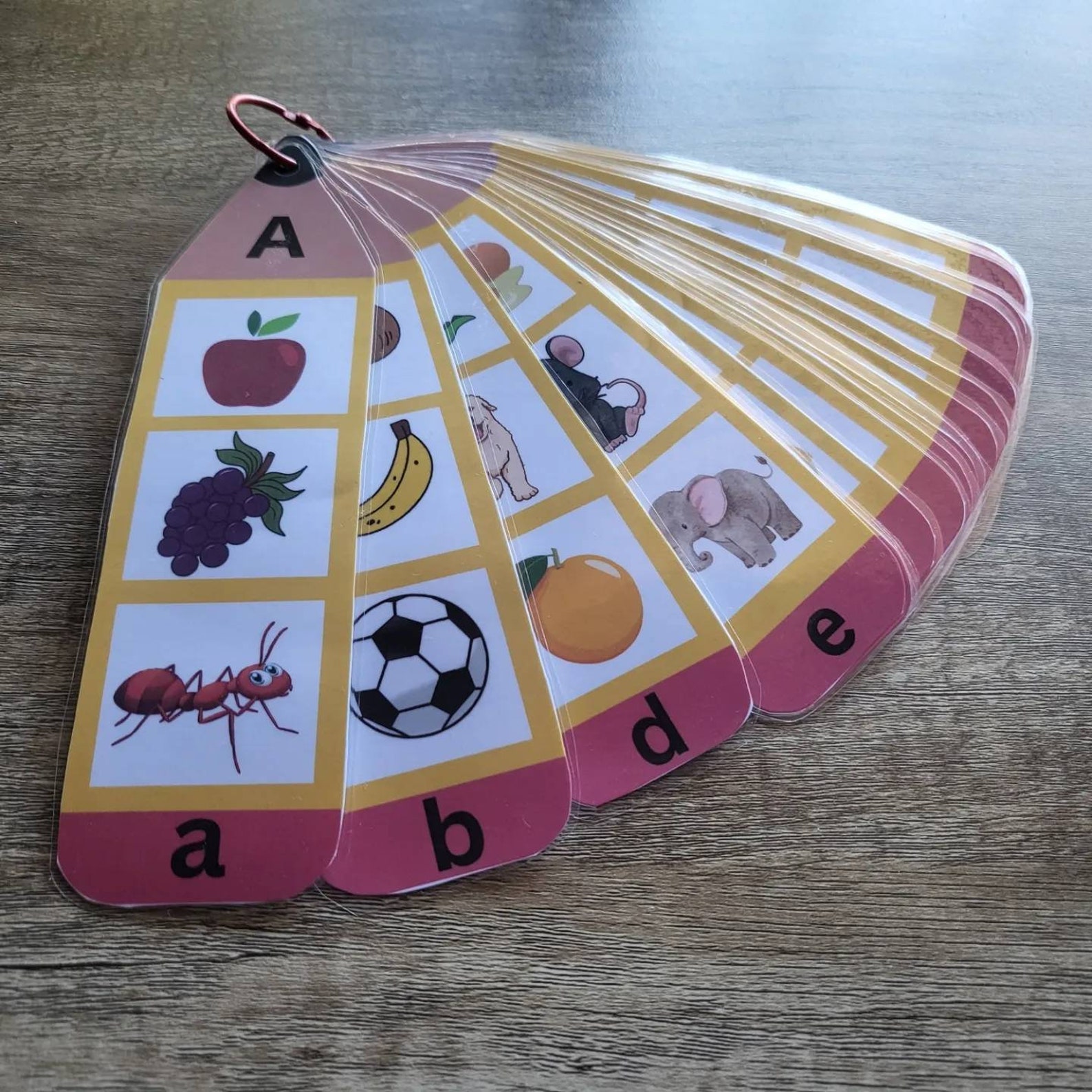 Beginning Sounds Clip Pencils ABC Printable Phonics - Etsy