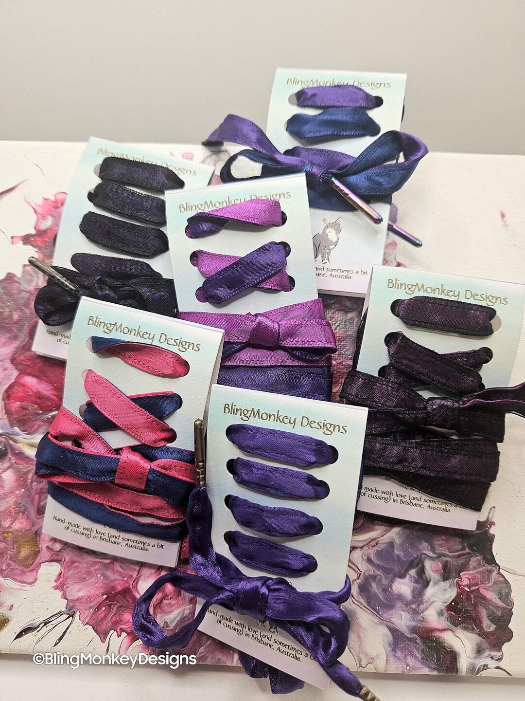 Groovy Laces for Your Docs or Other Lace-up Boots, Cool Colours, Bright ...