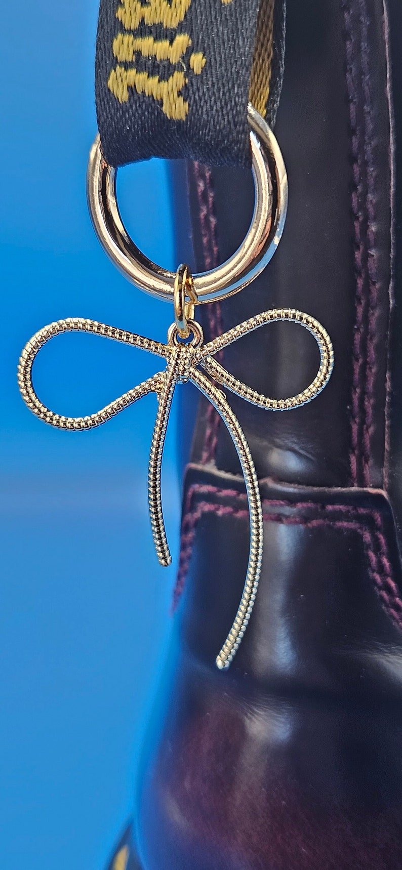 Golden Bow Boot Charms for Your Dr. Marten's Boots. - Etsy