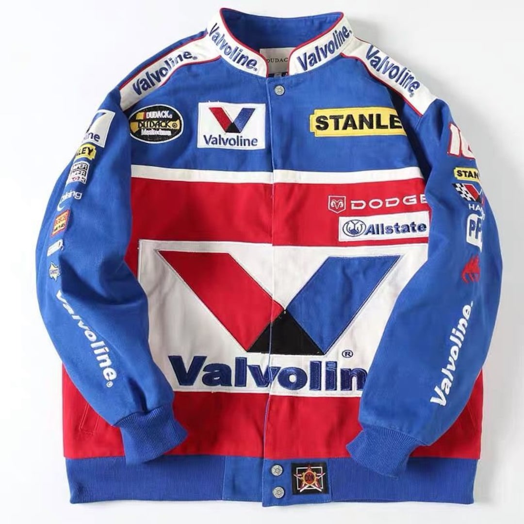 Valvoline Stanley Racing Jacket Nascar Jacket 90s Vintage - Etsy