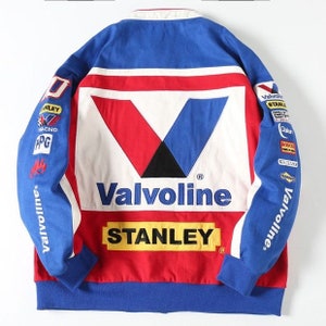 Valvoline Stanley Racing Jacket Nascar Jacket 90s Vintage - Etsy