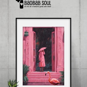 Say Hello Wave Goodbye Pink Flamingo Professionally - Etsy