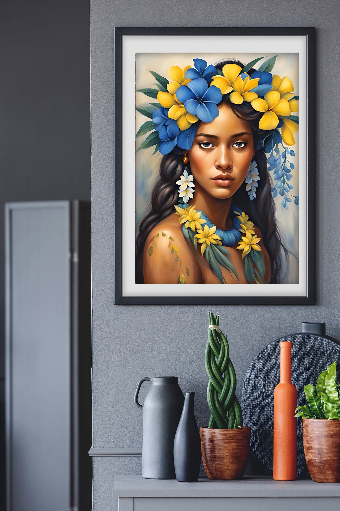 Netina, A Beautiful Woman From the South Pacific Professionally Printed ...