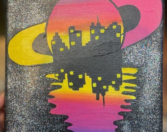 8x11 Pink Aesthetic Canvas - Etsy