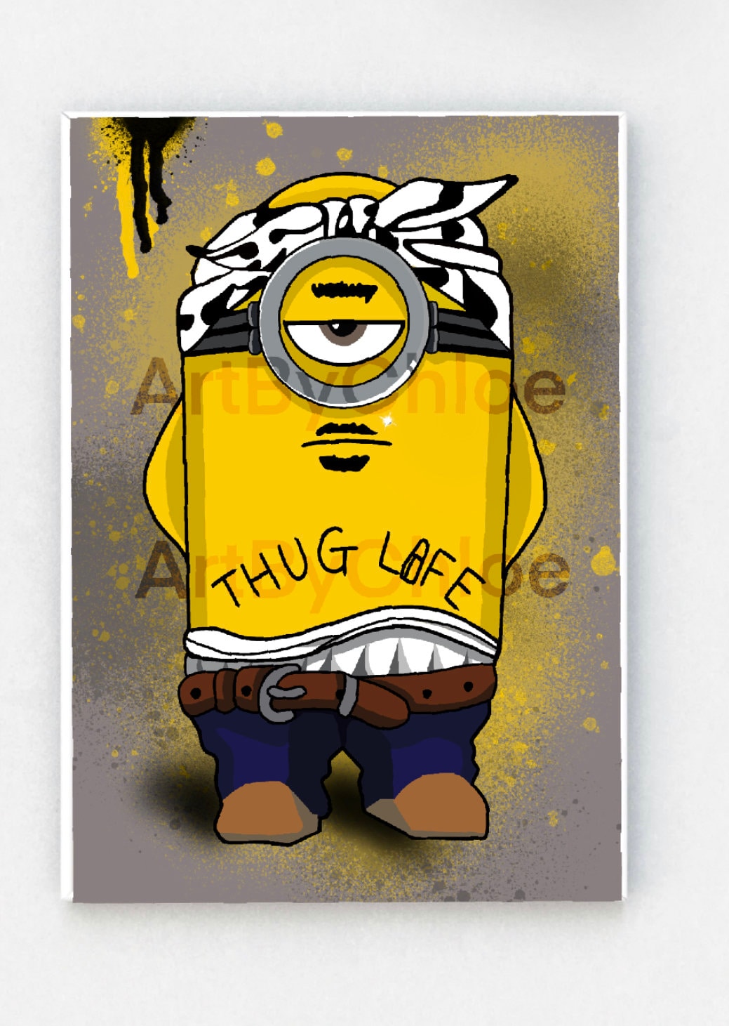 Yellow Minion Drawing