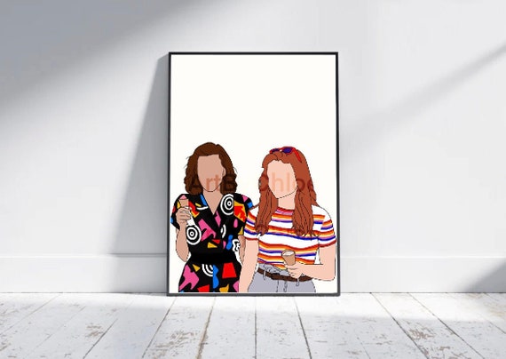 Stranger Things El and Max Digital Download - Etsy