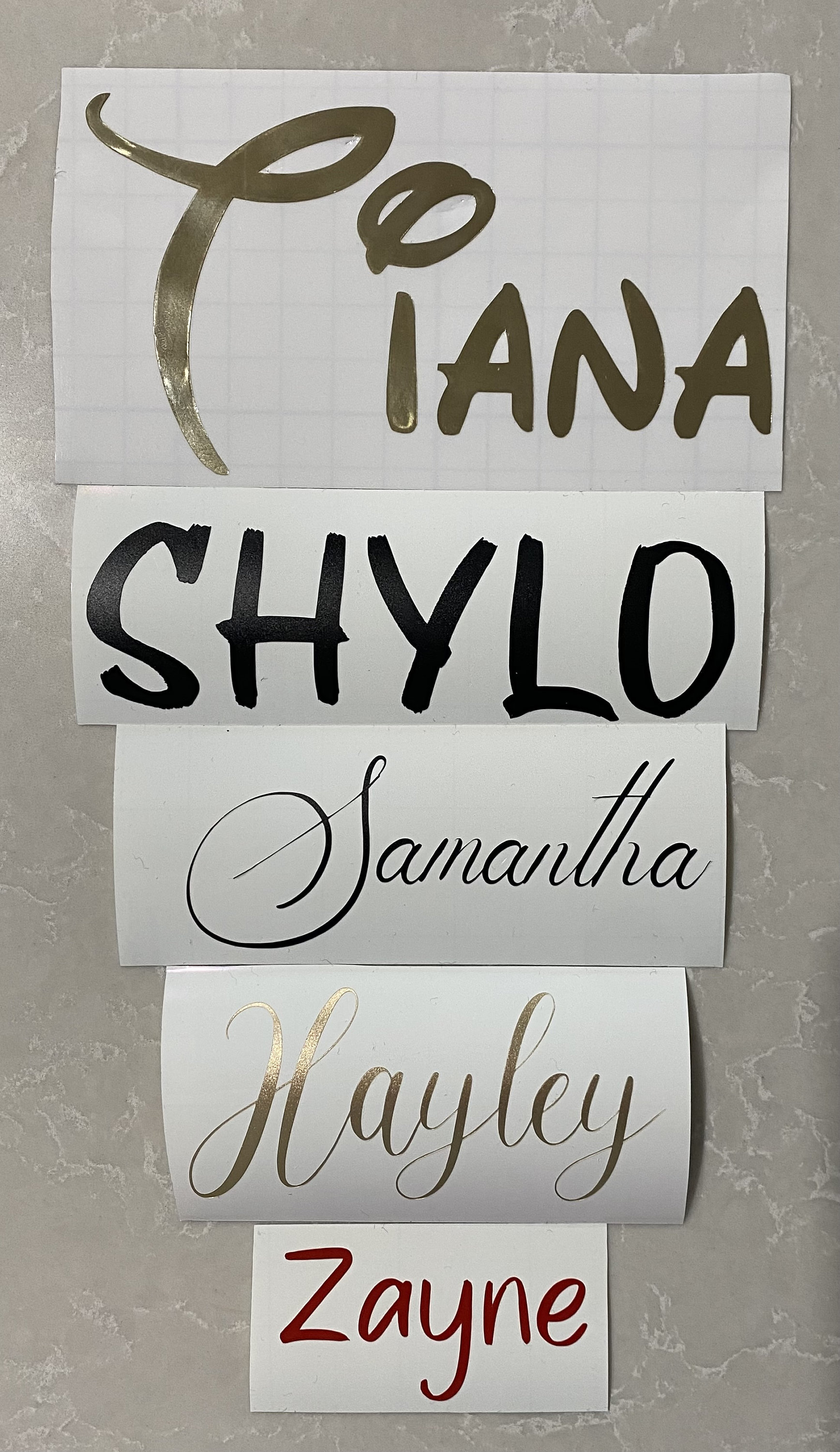Large Name Stickers, Custom Names, Custom Name Stickers, Drink Bottle ...