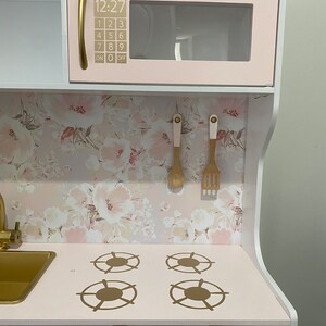 Play Toy Kitchen Vinyl Sticker Bundle, Microwave Keypad, Cooktop ...