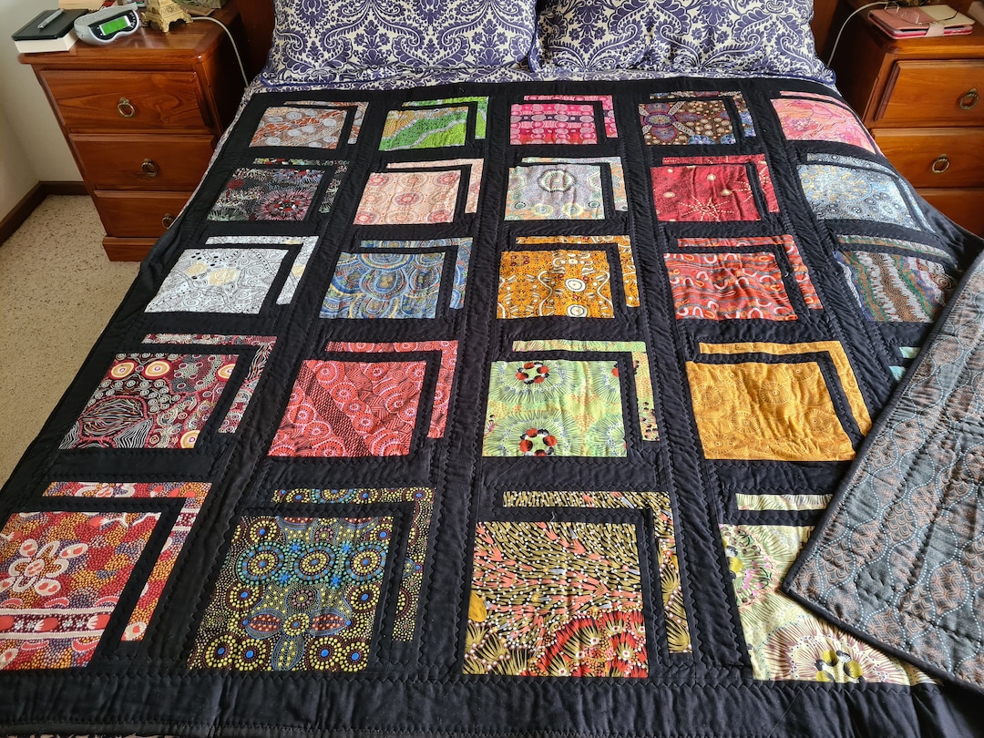 Indigenous Quilt - Etsy Australia