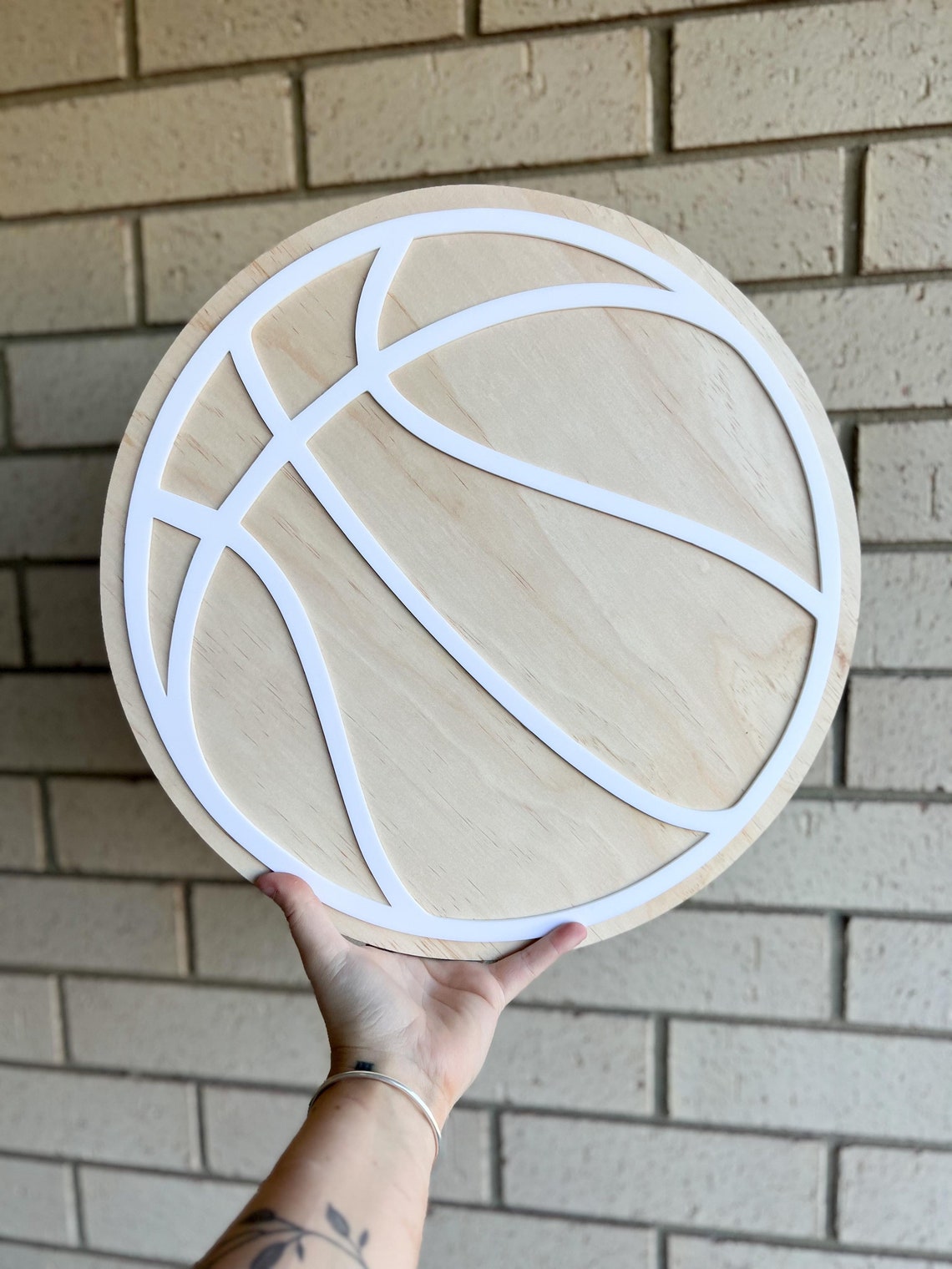 Wooden Basketball Sign: Kids Playroom Decor - Etsy