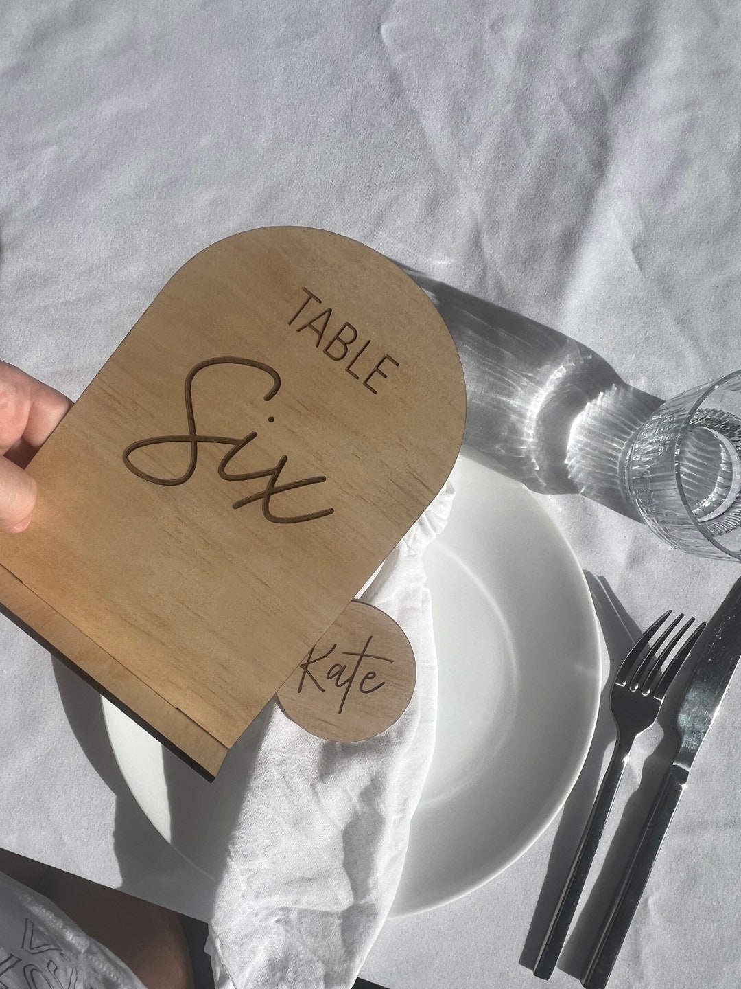 Timber Wedding Table Numbers - Etsy