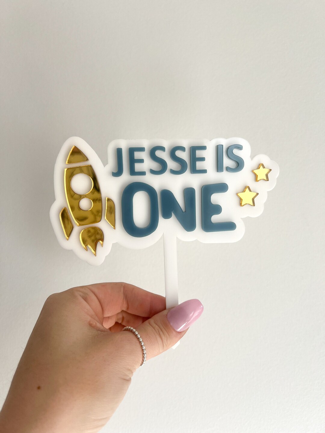 Space Theme Cake Topper - Etsy