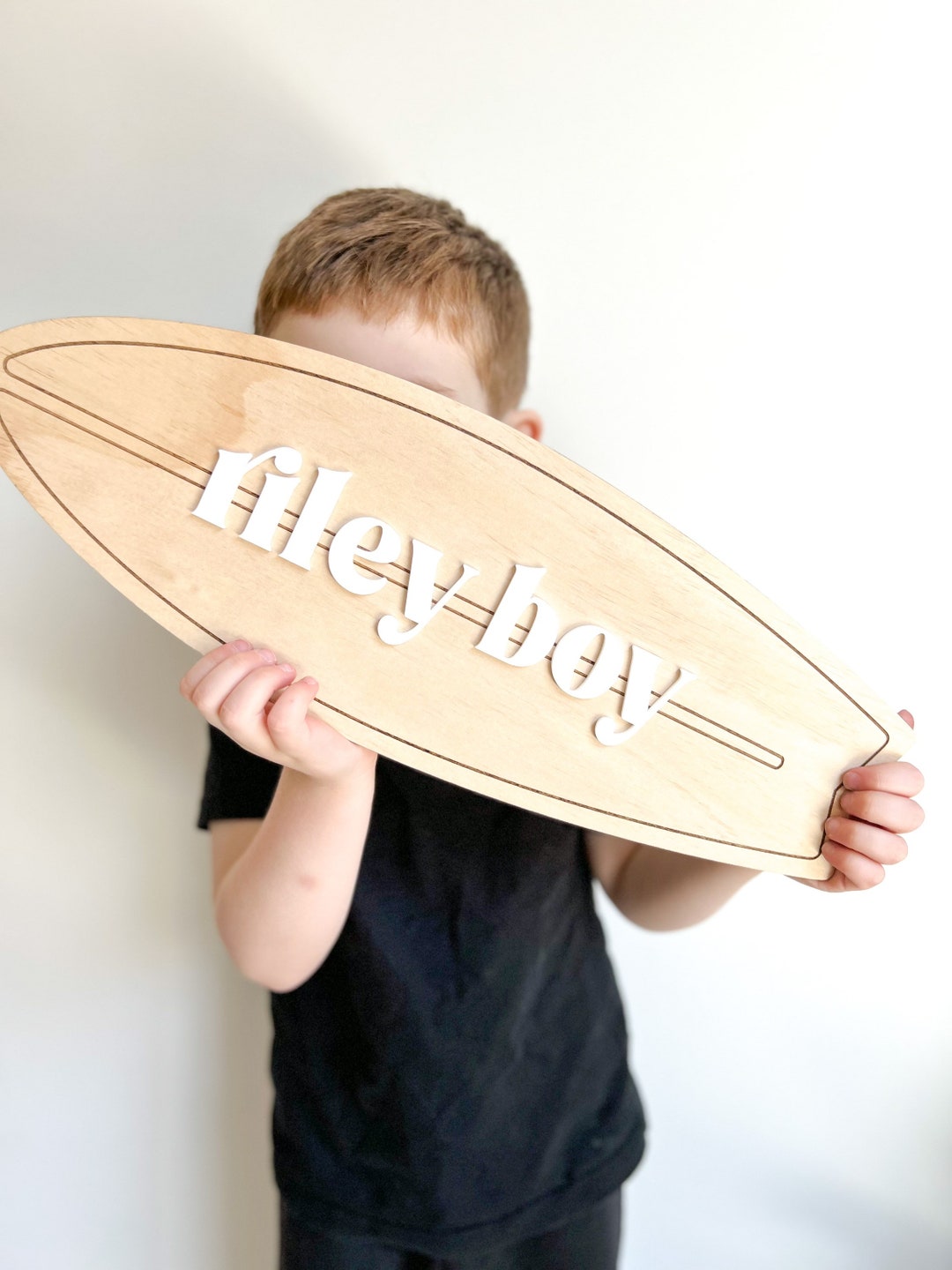 Engraved Surfboard Name Sign: Kids Room Decor - Etsy