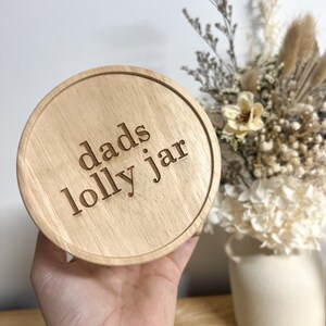 Lolly Jar - Dads Lolly Jar - Poppys Lolly Jar - Etsy Australia