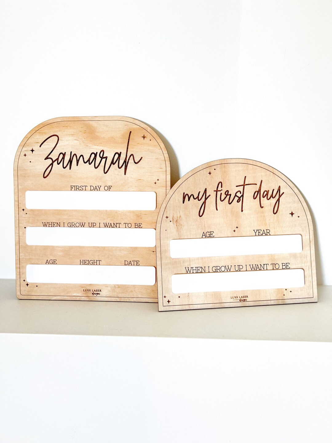 My First Day Board First Day of School Personalised School Board - Etsy