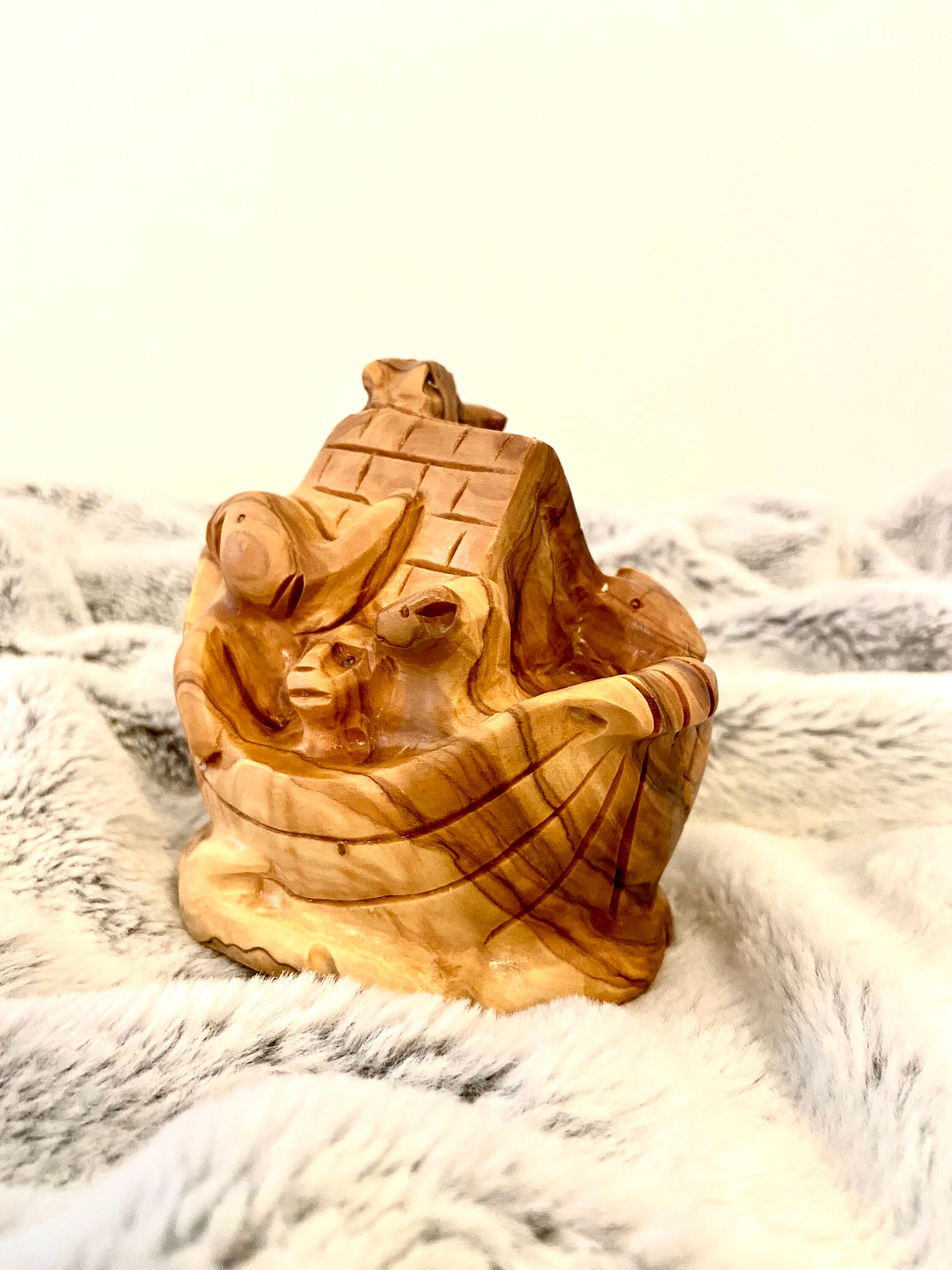 Hand-carved Noah's Ark - Etsy