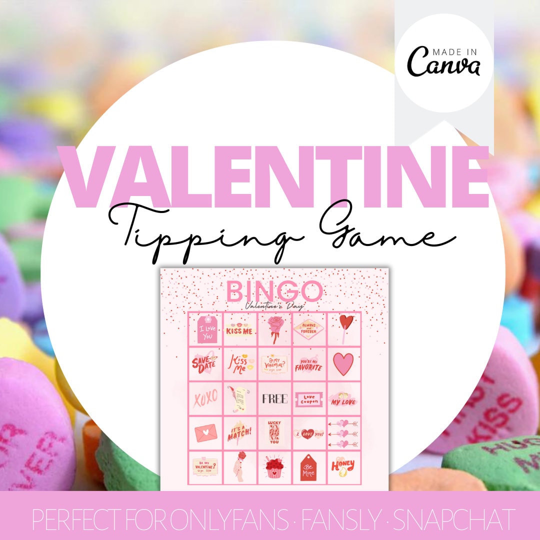 Onlyfans Valentine Tip Game, Tip Game Bundle, Content Bundle, Content ...