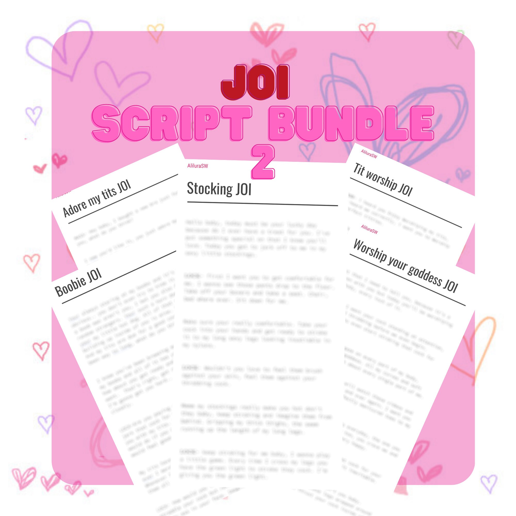 Onlyfans JOI Sexting Scripts Bundle: Content Creator Resources (digital ...