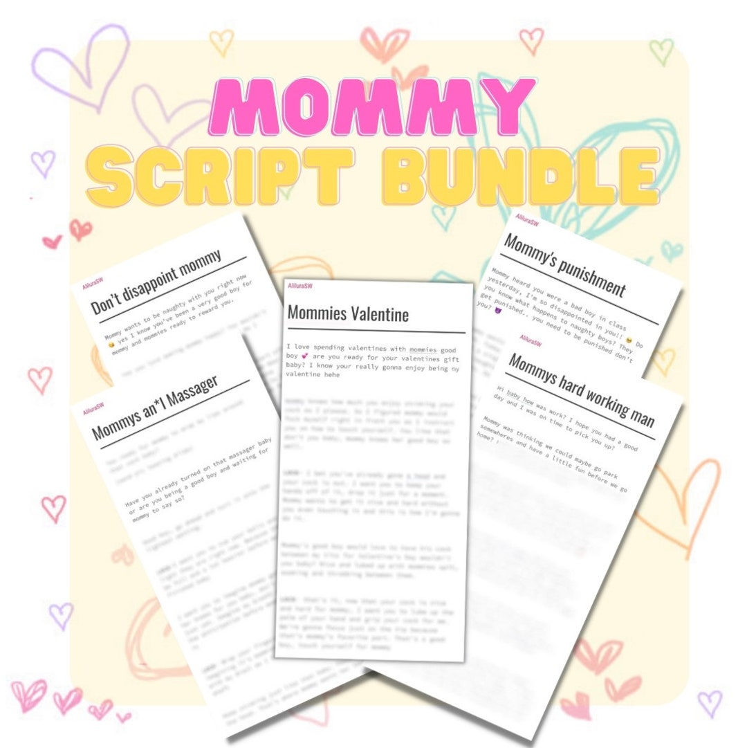Onlyfans Mommy Scripts | Sexting Script Bundle, Mommy Sexting Script Bundle | Content Creator ...