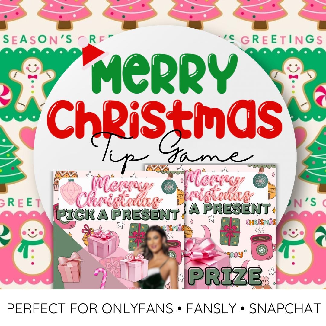 Onlyfans Christmas Theme Tipping Game, Tip Games, Content Creator Games ...