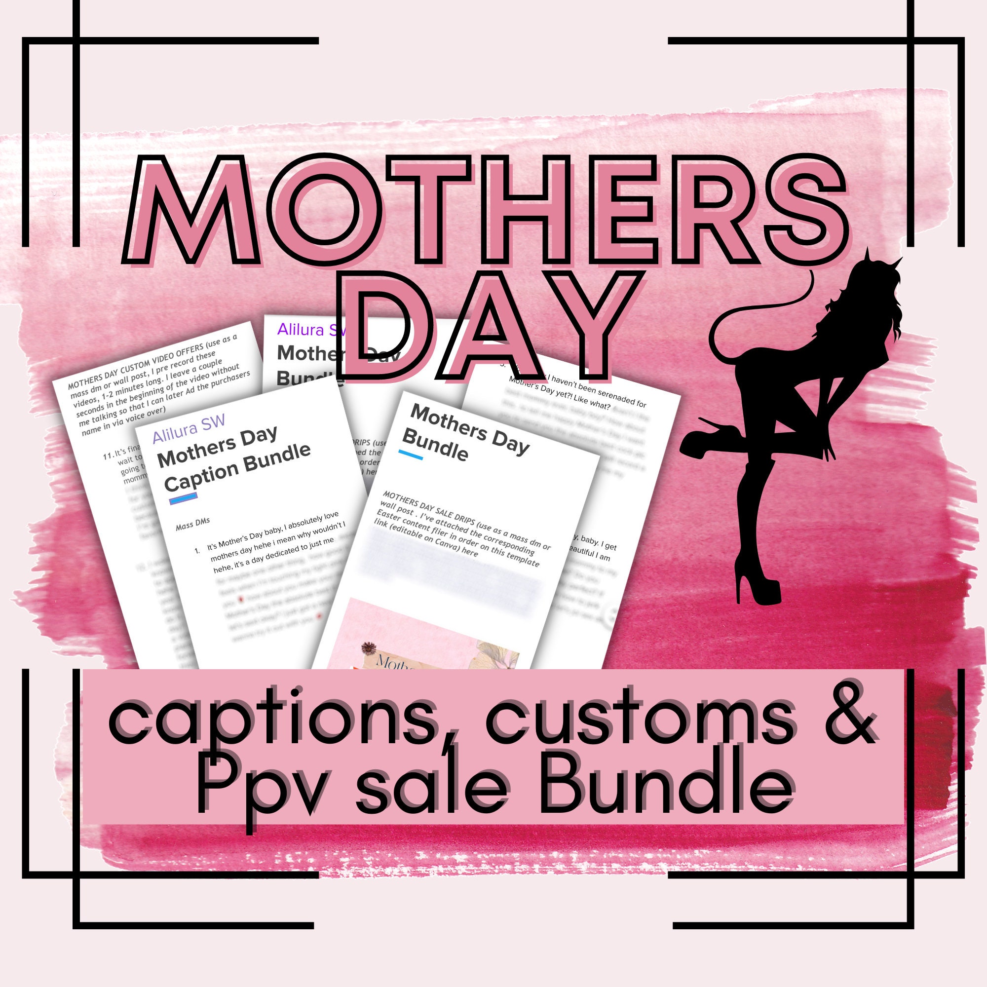 Onlyfans Mother’s Day Bundle | Sexting Scripts | Tipping Games ...
