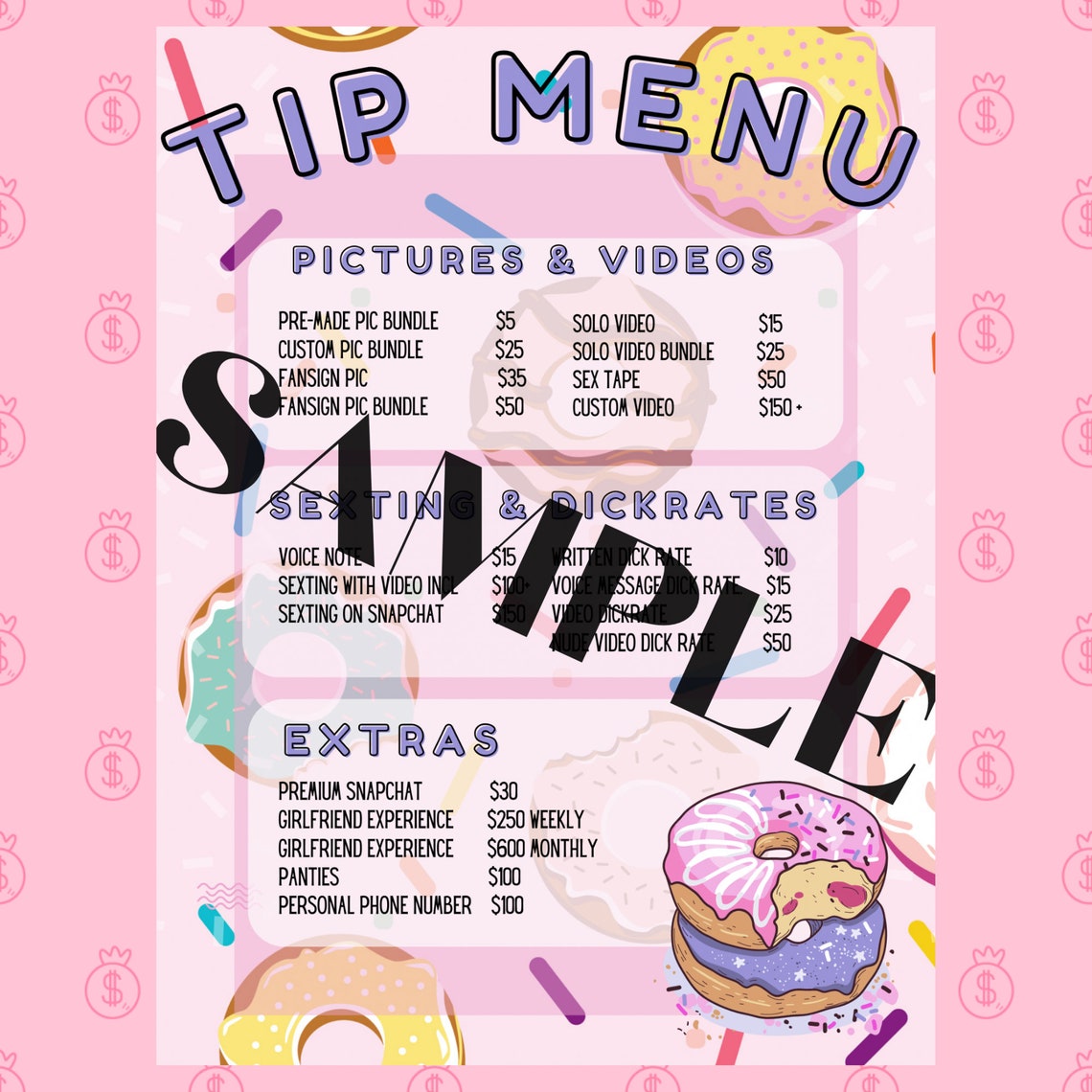 Onlyfans Tip Menu, Onlyfans, Onlyfans Tips, Onlyfans Content, Onlyfans ...
