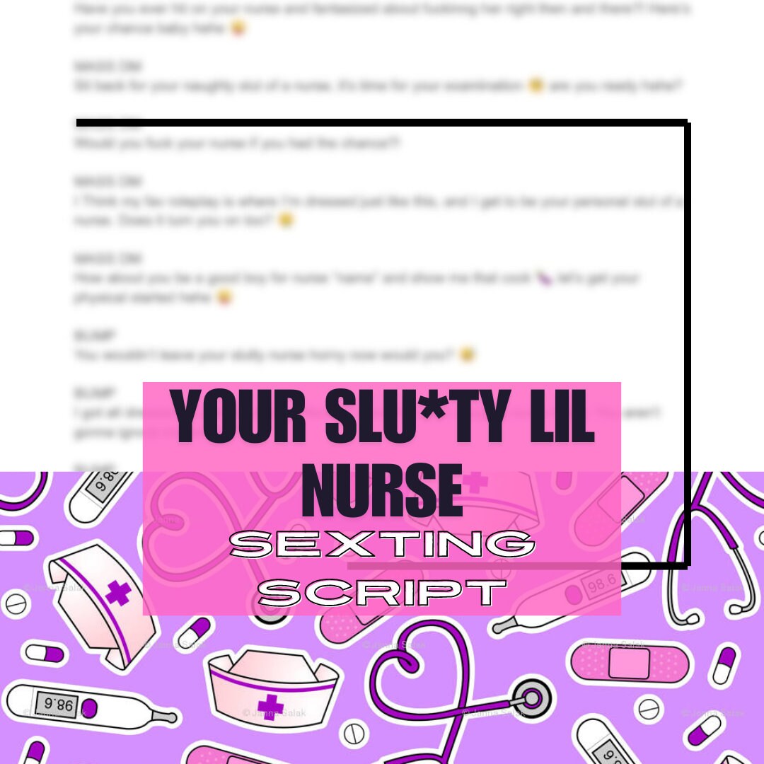 Nurse Roleplay Script | Adult Sexting Script | Adult Industry Sexting ...
