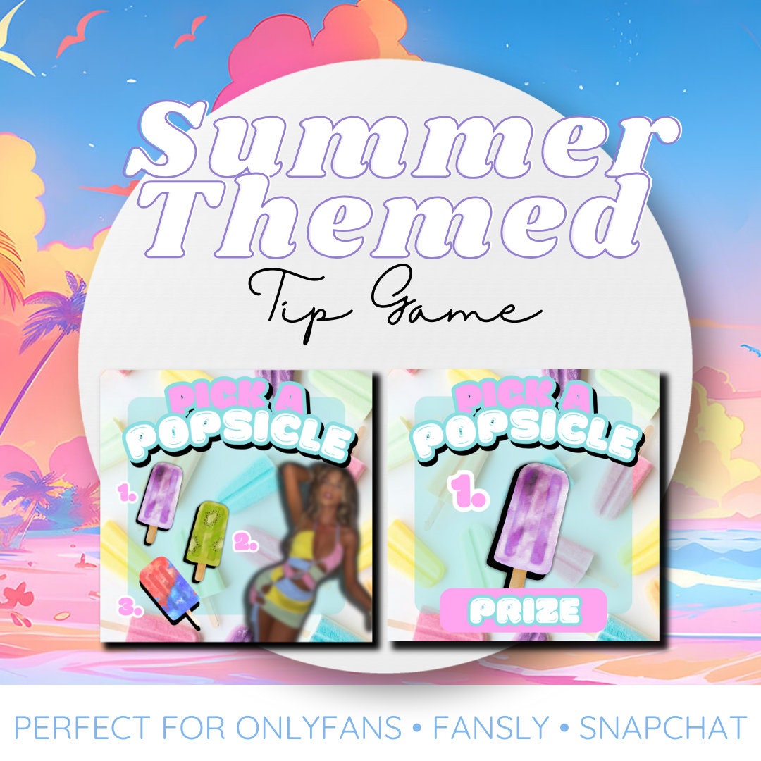 Onlyfans Summer Theme Tipping Game, Tip Games, Content Creator Games ...