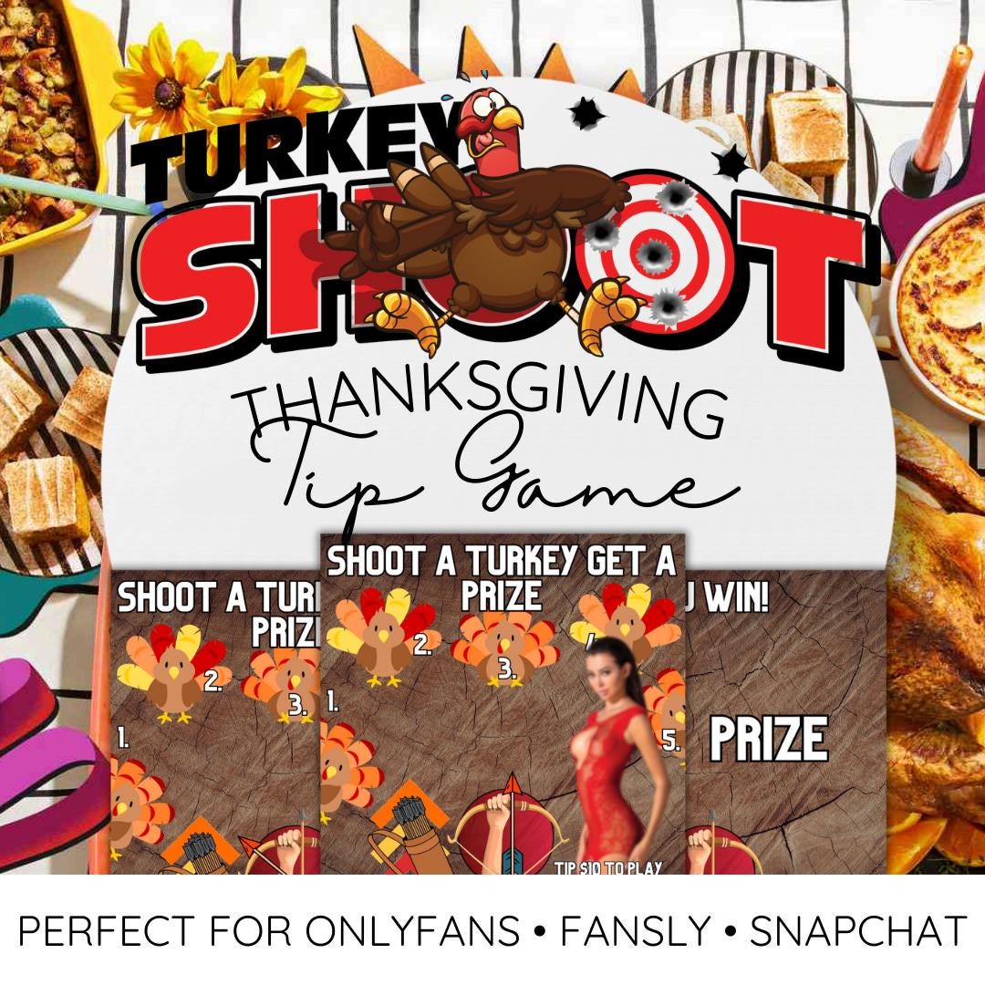 Onlyfans Thanksgiving Tipping Game, Tip Games, Content Creator Games ...