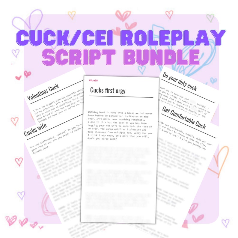 Onlyfans Cuck/cei Scripts | Sexting Script Bundle, Cuck Sexting Script Bundle | Content Creator ...