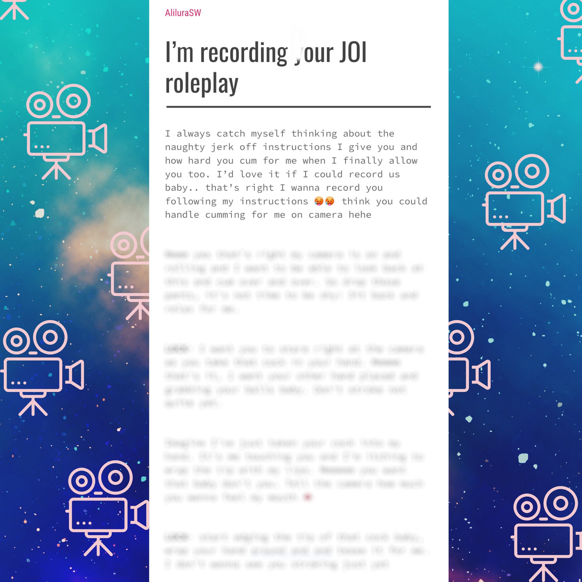 Sexting Roleplay Script Adult Roleplay Sexting Script Adult Industry ...