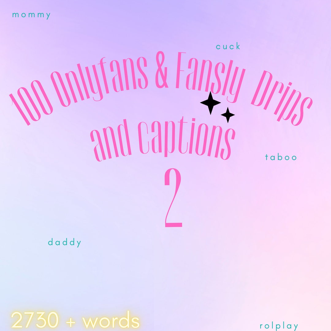 Onlyfans Captions, 100 Caption Bundle, Ppv Captions, Onlyfans Caption Ideas, Onlyfans Menu ...