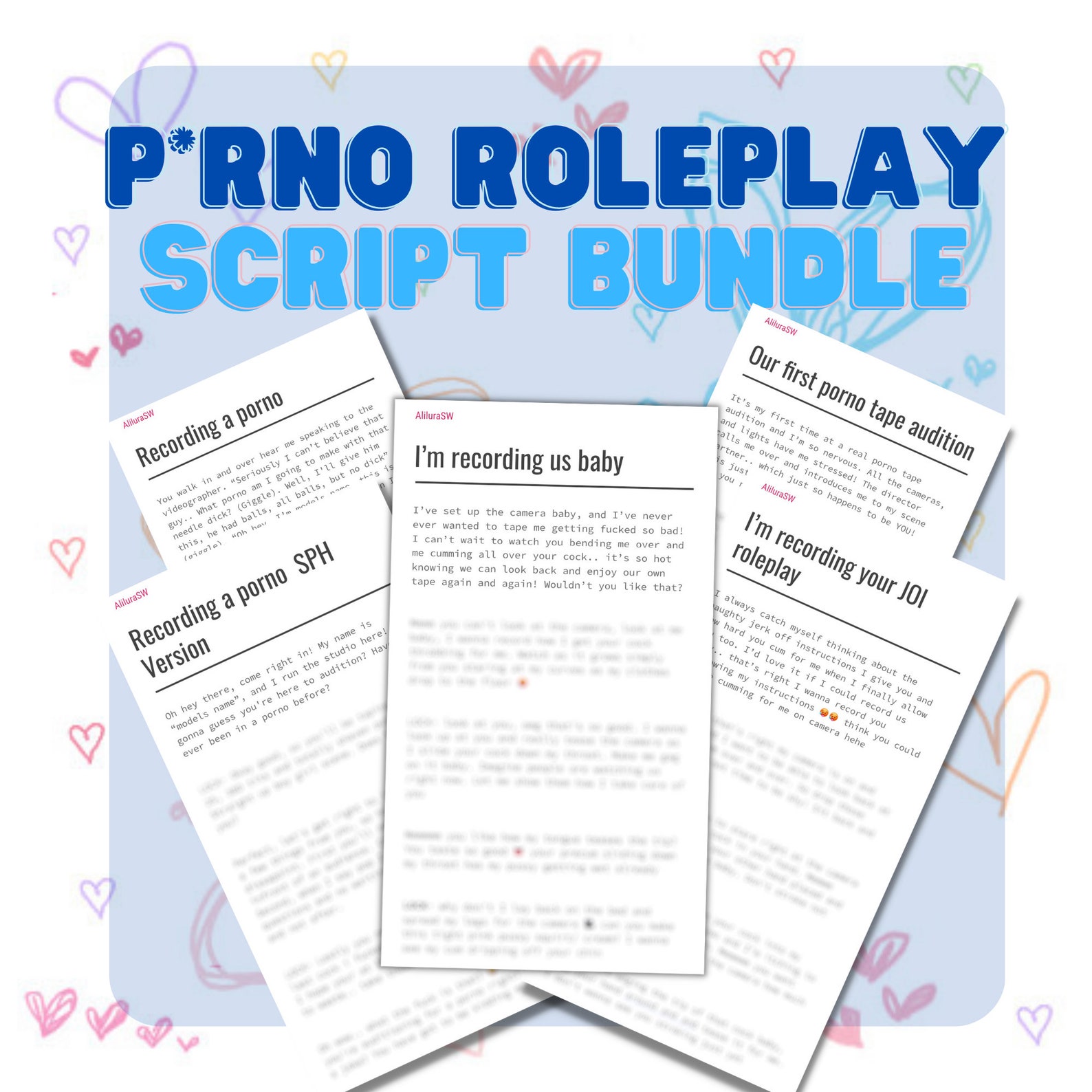 Onlyfans Roleplay Scripts Sexting Script Bundle Roleplay Sexting