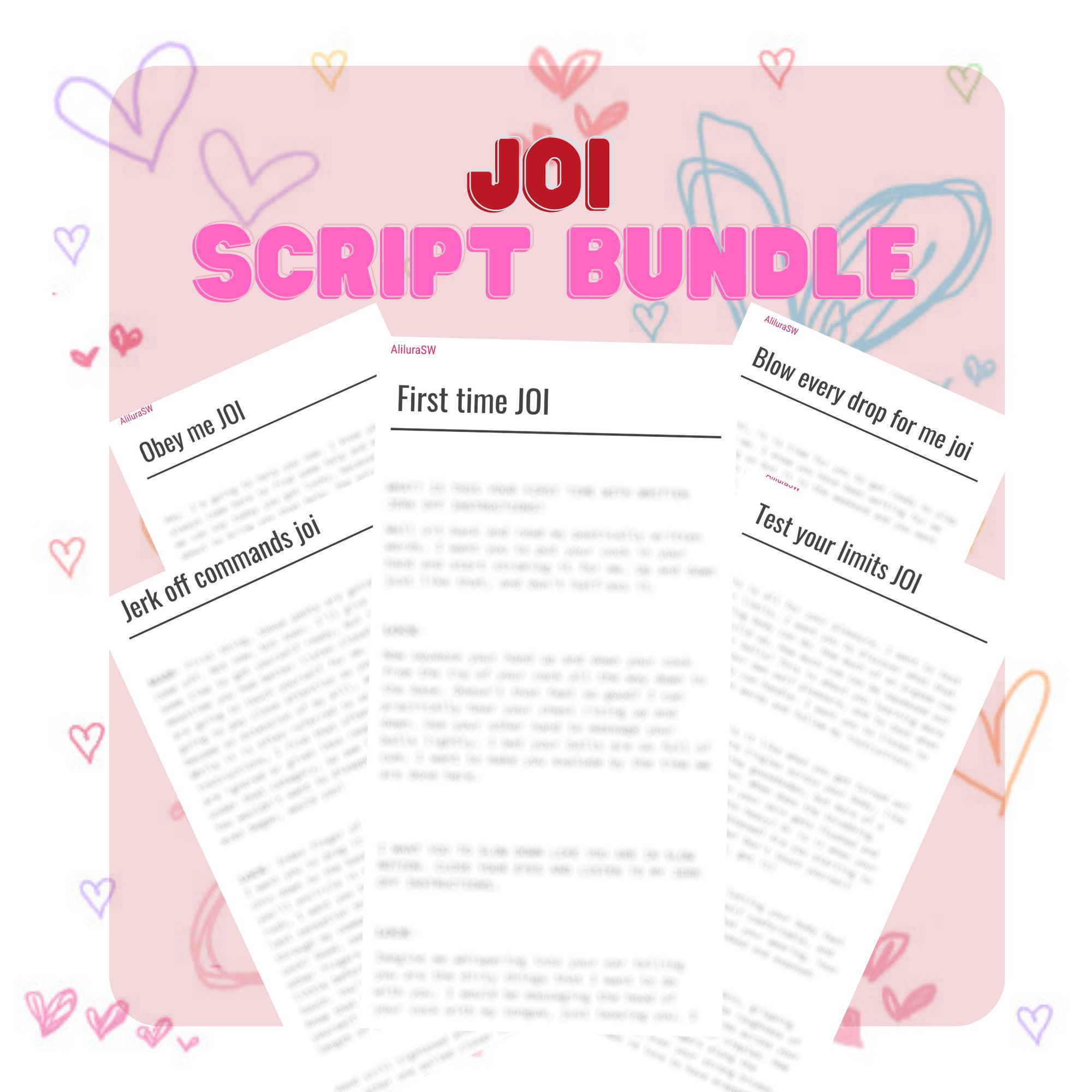 Onlyfans Joi Scripts Sexting Script Bundle Joi Sexting Script Bundle