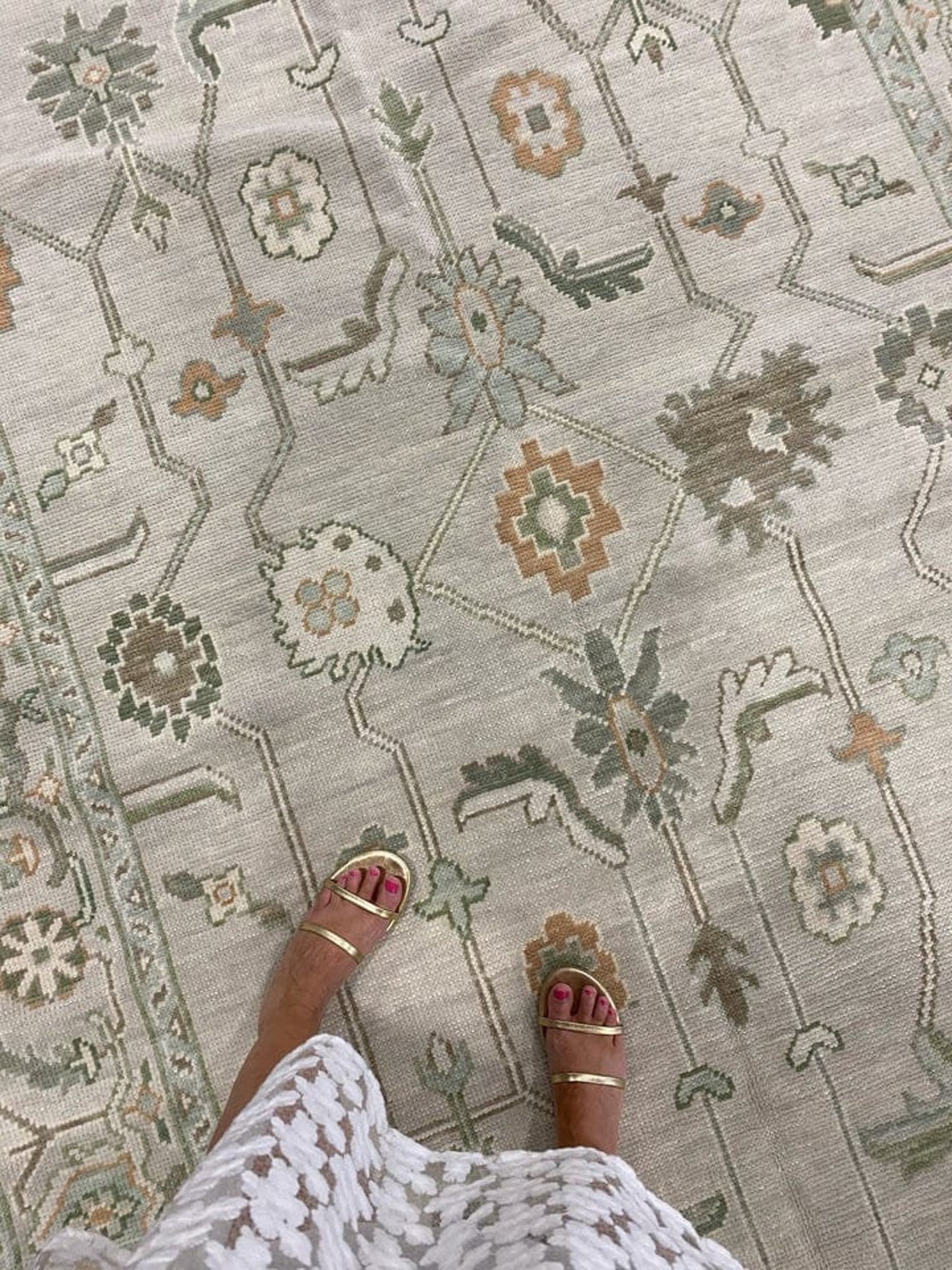 The Best Designers Oushak Rug Hand Knotted Rug for Living - Etsy