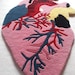 Red and Pink Anatomical Heart Rug. - Etsy